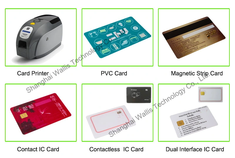 Customized Size 3*8 2*5 RFID PVC Card Smart Card Inlay Sheet-wallis