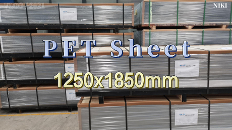 Crafting 1.5x1250x1850mm PET Sheets for International Clients