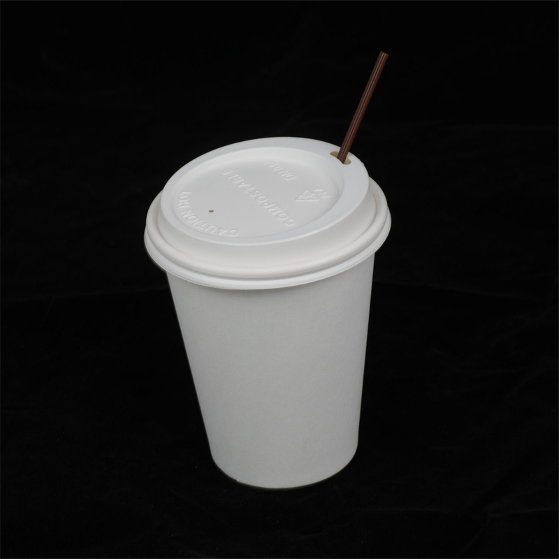 Different Colors Sizes Degradable PLA Coffee Cup Lids-wallis