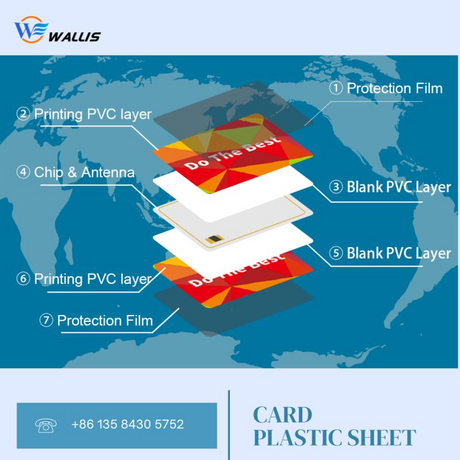 Printable Blank PVC RFID 125Khz NFC ID Card - WALLIS PLASTIC