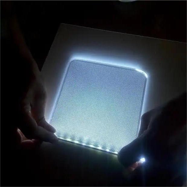 High-Quality Acrylic Laser Dotted Light Guide Panel-WallisPlastic