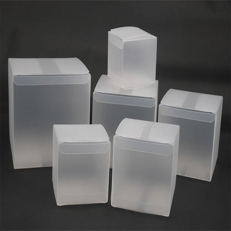 High Quality Transparent Plastic Box PET Folding Box-Wallis