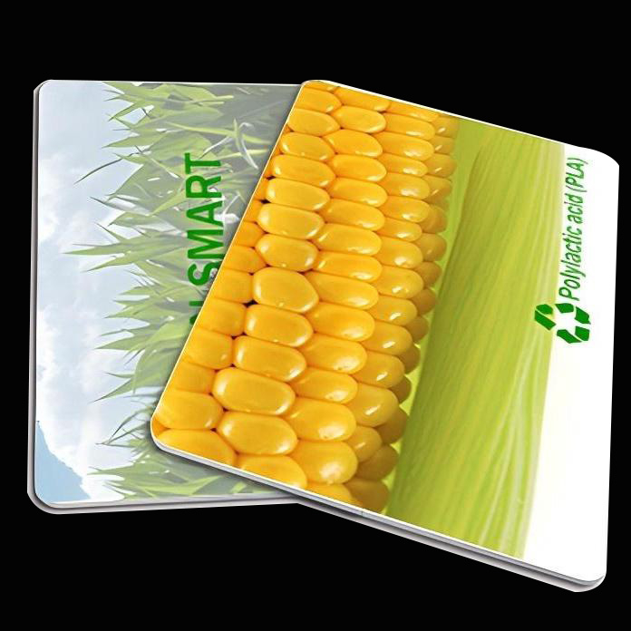 100% Biodegradable RFID PLA Card ECO Friendly PLA Sheet for Making Card