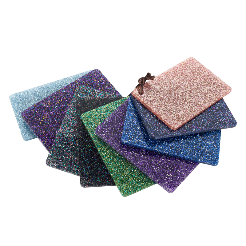 Decorative Customized Plexi Glass Glitter Acrylic Sheet-WallisPlastic