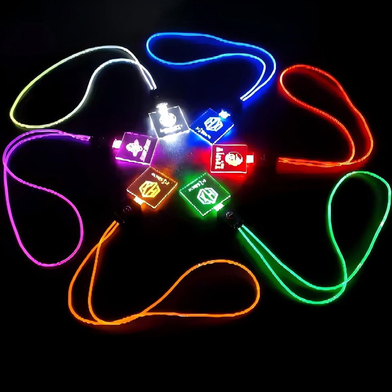 Unique Design Custom Printing Glowing Light LED Acrylic Cards