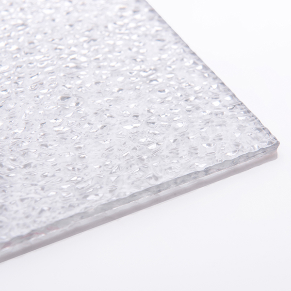 Solid Embossed Diamond Textured Polycarbonate Sheet -Wallis Plastic
