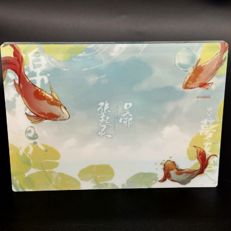 Customized Quicksand Acrylic Floating Charms Glitter Liquid Display ...