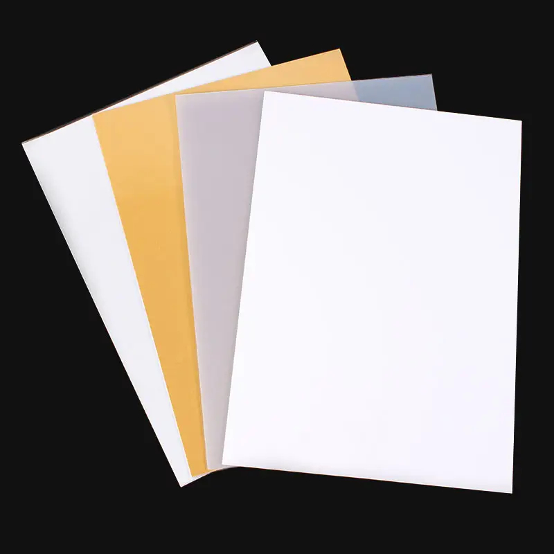 Transparent/ Differernt Colors Inkjet Printable PVC Sheet -WallisPlastic