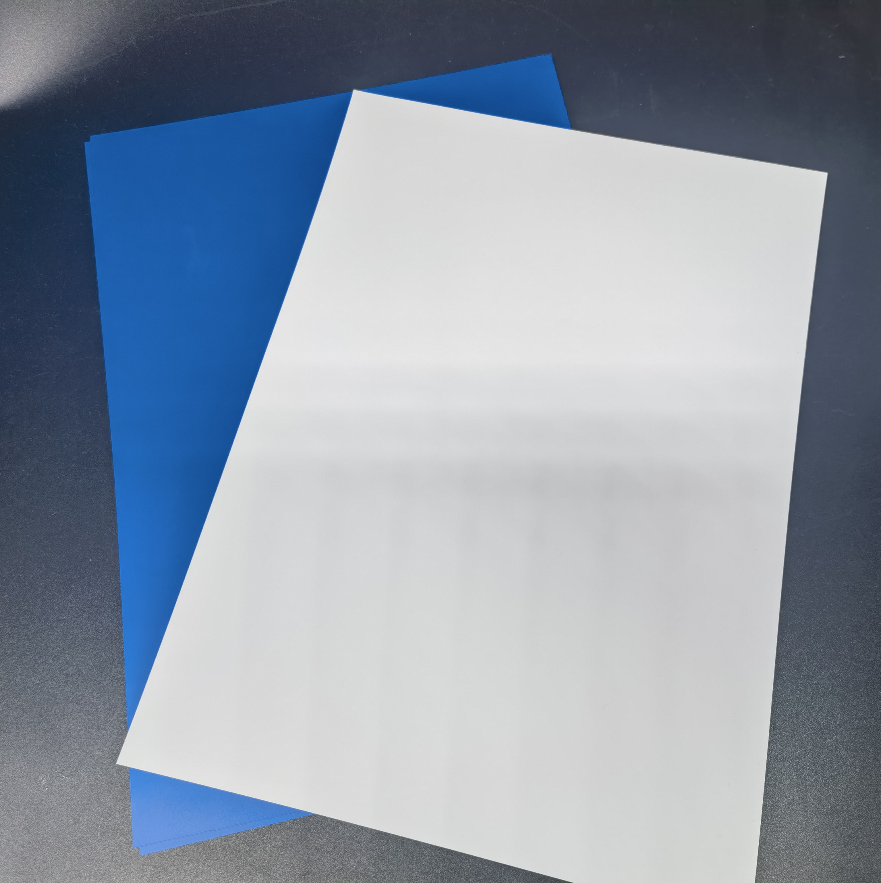 White-Coated Colored PVC Sheets for Bank Card Production