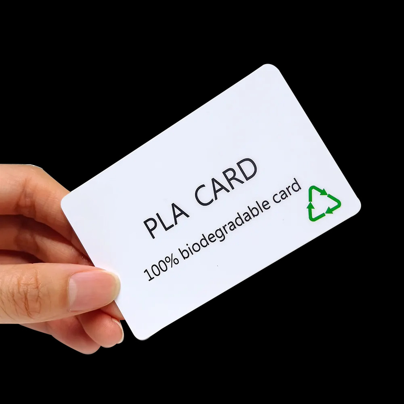 100% Biodegradable RFID PLA Card ECO Friendly PLA Sheet for Making Card